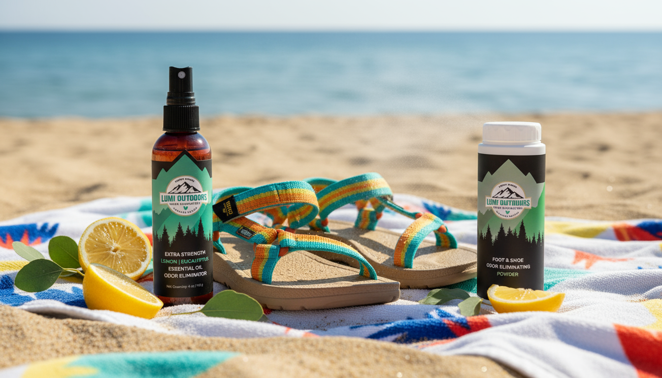 Best Way to Clean Smelly Sandals – Lumi Outdoors